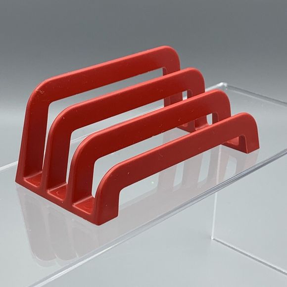 Tupperware | Kitchen | Vintage Tupperware Red Recipe Card Holder Letter ...
